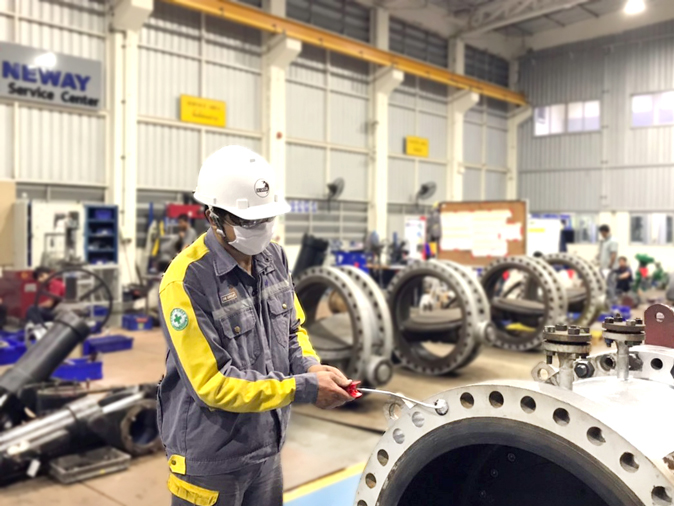 GC3, Overhaul Adam Valve Size DN750 PN16 9 Ea., Feb-Mar. 2020