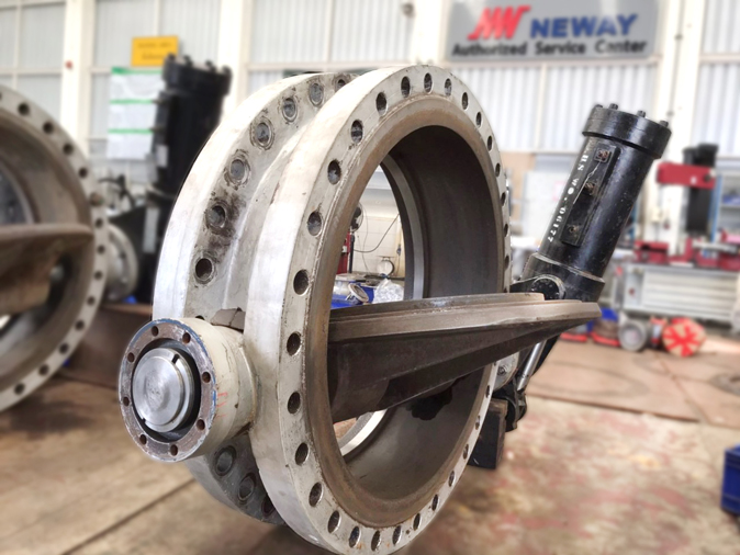 GC3, Overhaul Adam Valve Size DN750 PN16 9 Ea., Feb-Mar. 2020