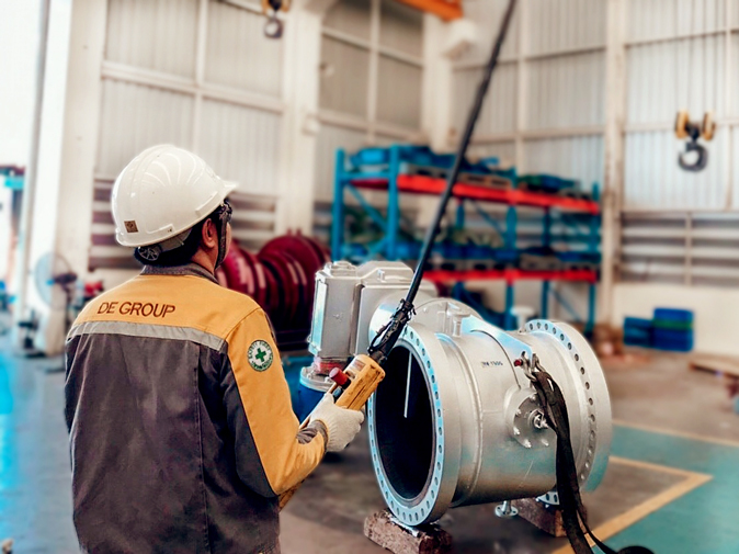 GC3, Overhaul Adam Valve Size DN750 PN16 9 Ea., Feb-Mar. 2020